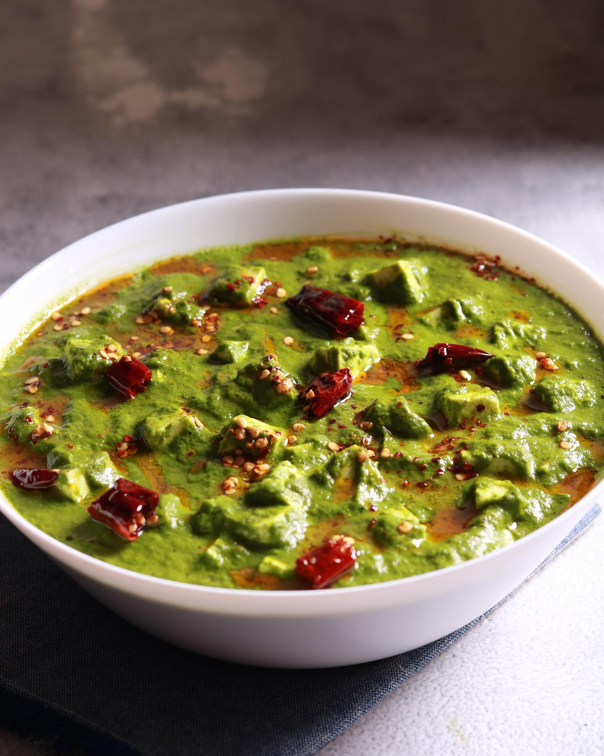 Home Style Traditional Palak Paneer Recipe : (Spinach and Cottage ...